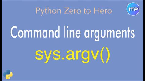 Master Python's Command Line Arguments - Tech Hub at Porterchester